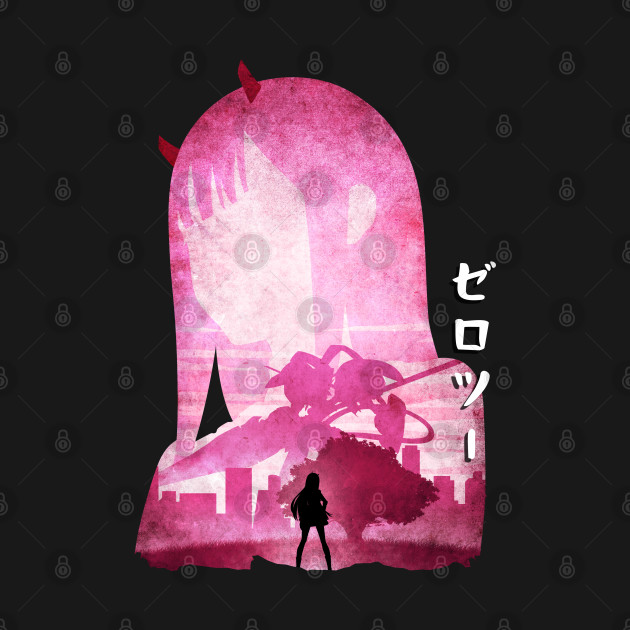 Silhouette Zero Two Hoodie - Darling In The FranXX Shop