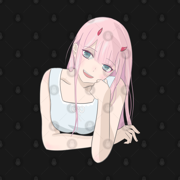 Minimalist Zero Two Hoodie - Darling In The FranXX Shop